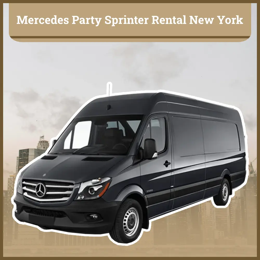 Mercedes Party Sprinter Rental New York | 24/7 Bookings